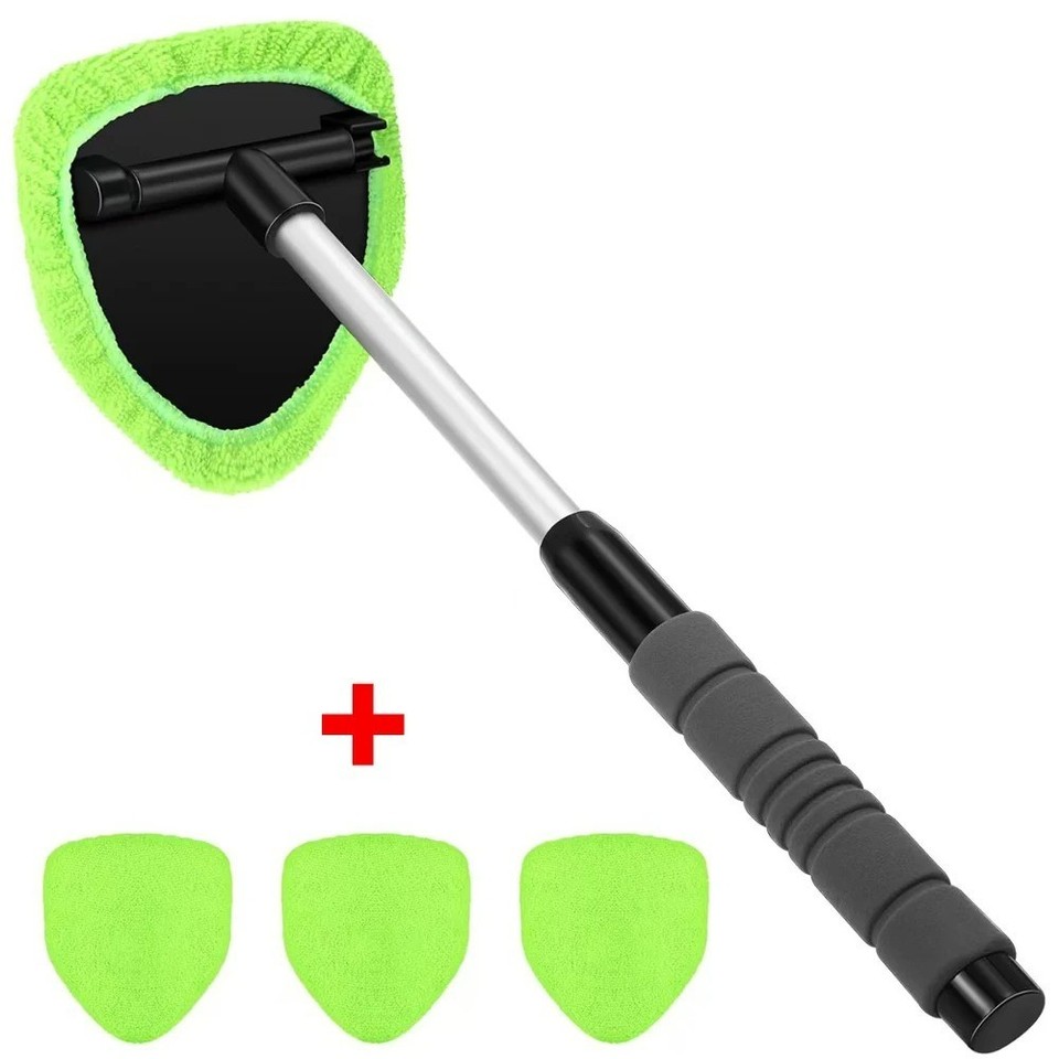 Windshield Cleaning Tool Kit Car Window Glass Wiper Cleaner Brush set ...
