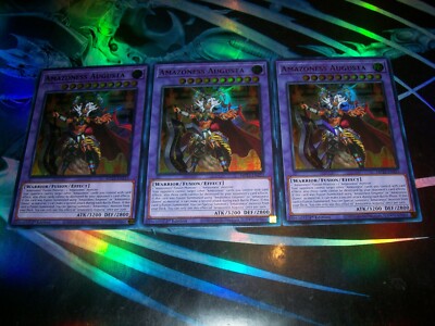 3x Amazoness Augusta 1st Edition Ultra Rare MP23-EN223 Yu-Gi-Oh! | eBay