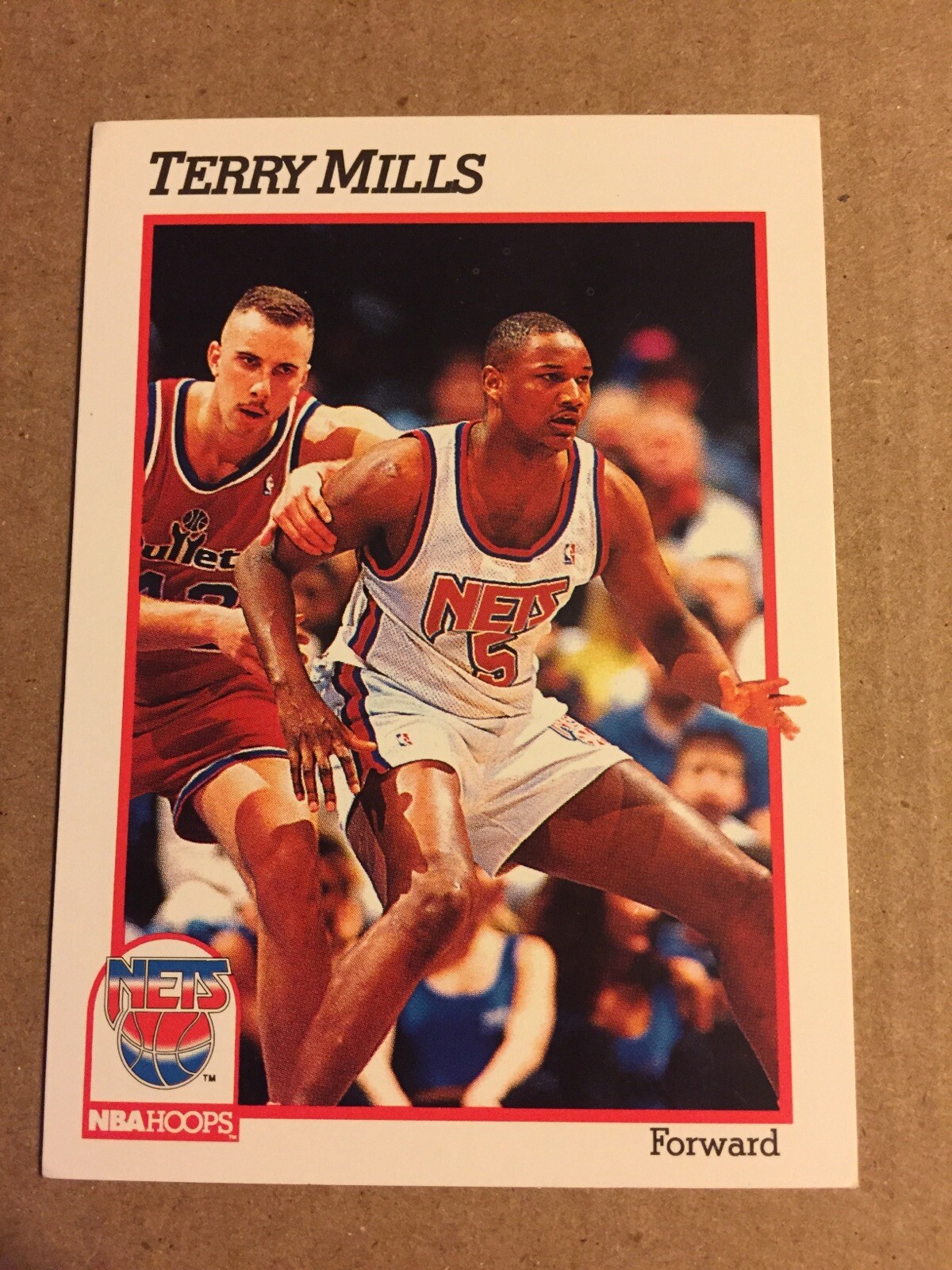 1991- NBA Hoops- #401 Terry Mills- Brooklyn Nets- MINT | eBay