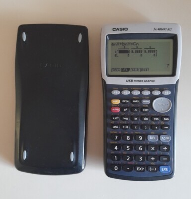 Casio fx-9860G AU graphic calculator | eBay