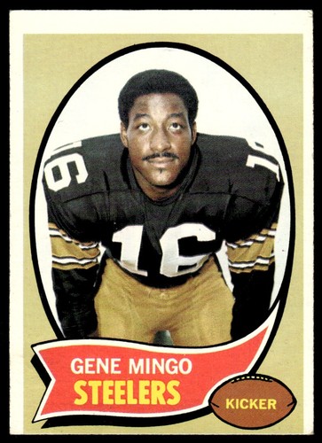 1970 Topps Gene Mingo Pittsburgh Steelers #148 @ | eBay