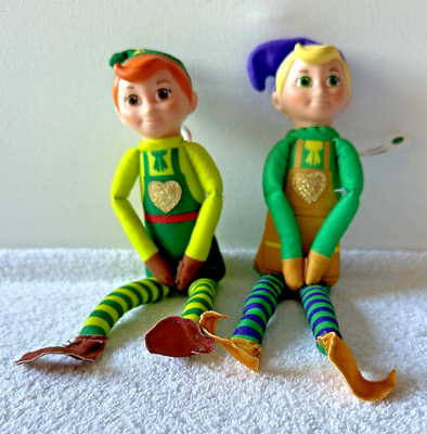 Elf Mates COBBLER & TOY MAKER Elf Christmas Dolls On The Shelf 10" 2018 ...