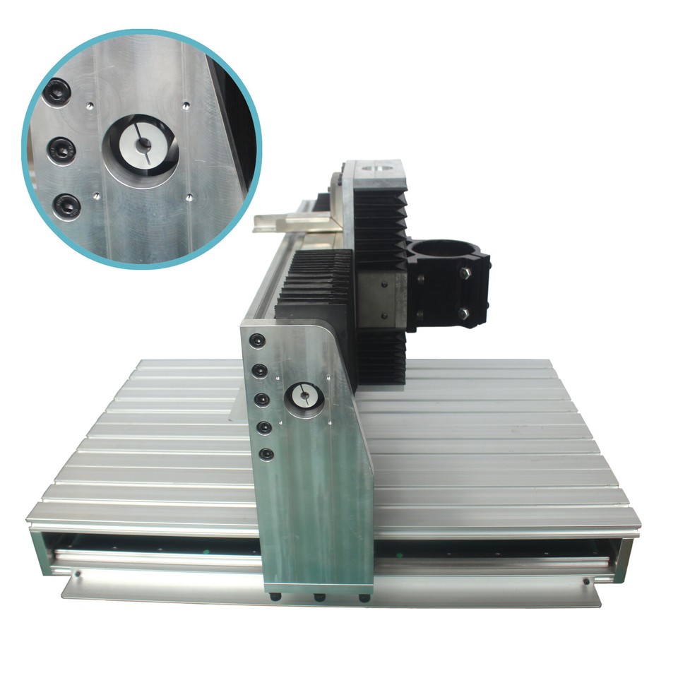 4 Axis 6040 CNC Router 2.2KW USB Milling Cutting Engraving Machine ...