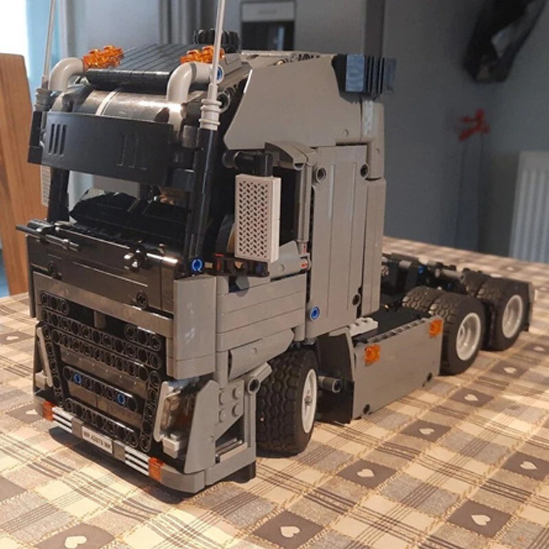 FITS TECHNIC VOLVO FH LORRY TRUCK HGV ASSEMBLY MODEL BUILDING BLOCKS ...