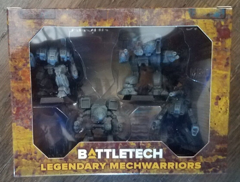 Battletech Legendary Mechwarriors Mech Pack Catalyst Dire Timber ...
