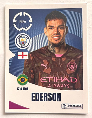 2025 FIFA CLUB WORLD CUP Panini Sticker #408 EDERSON Manchester City | eBay