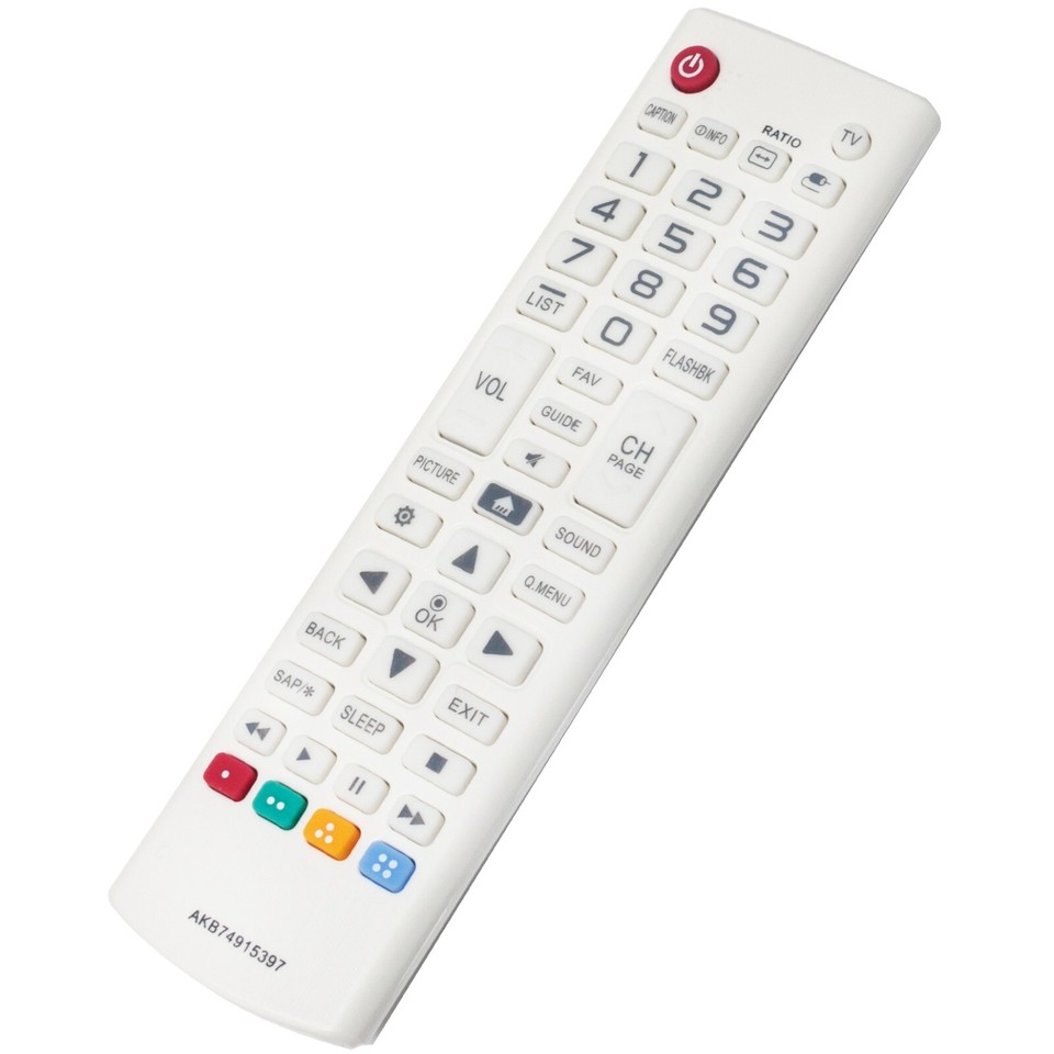 New AKB74915397 Replace Remote for LG TV 22LJ4540 43LF5900 24LF454B ...