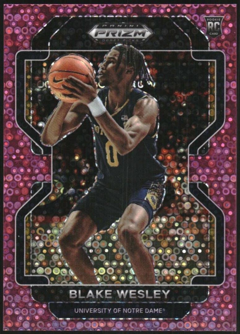 2022-23 Panini Prizm Draft Picks - Blake Wesley #68 Pink Circles Prizm ...