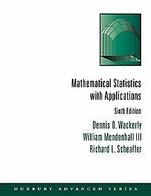 Mathematical Statistics With Applications by Dennis Wackerly ...