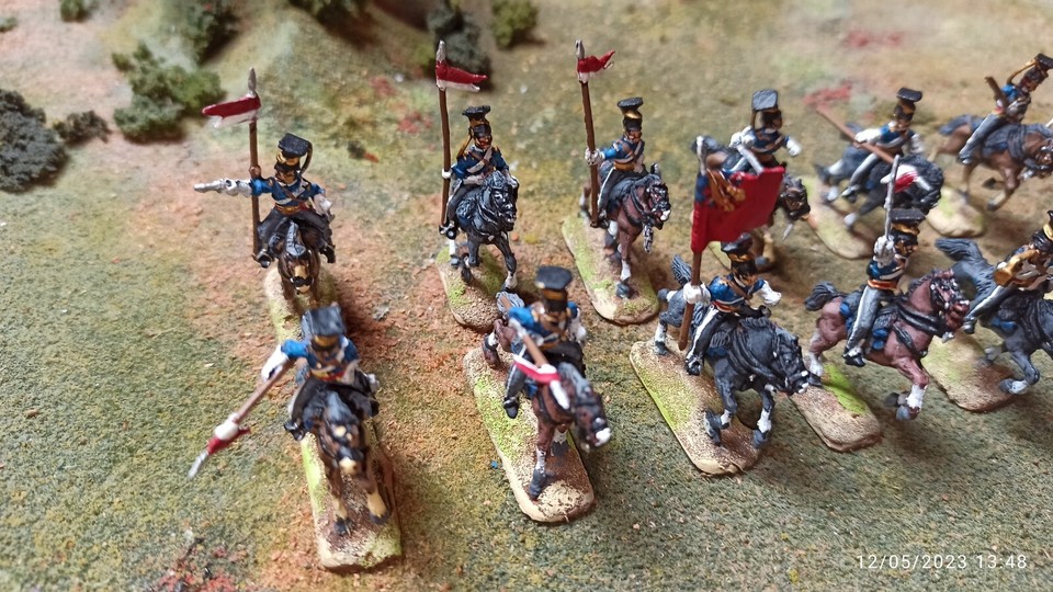 1/72 - 20mm Crimean British Lancers Cavalry - Strelets / pro painted | eBay