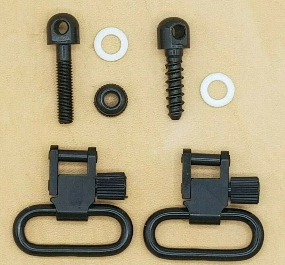 Bolt Action Rifle Sling Mounting Kit Sling Base 1" QD Swivels Studs ...