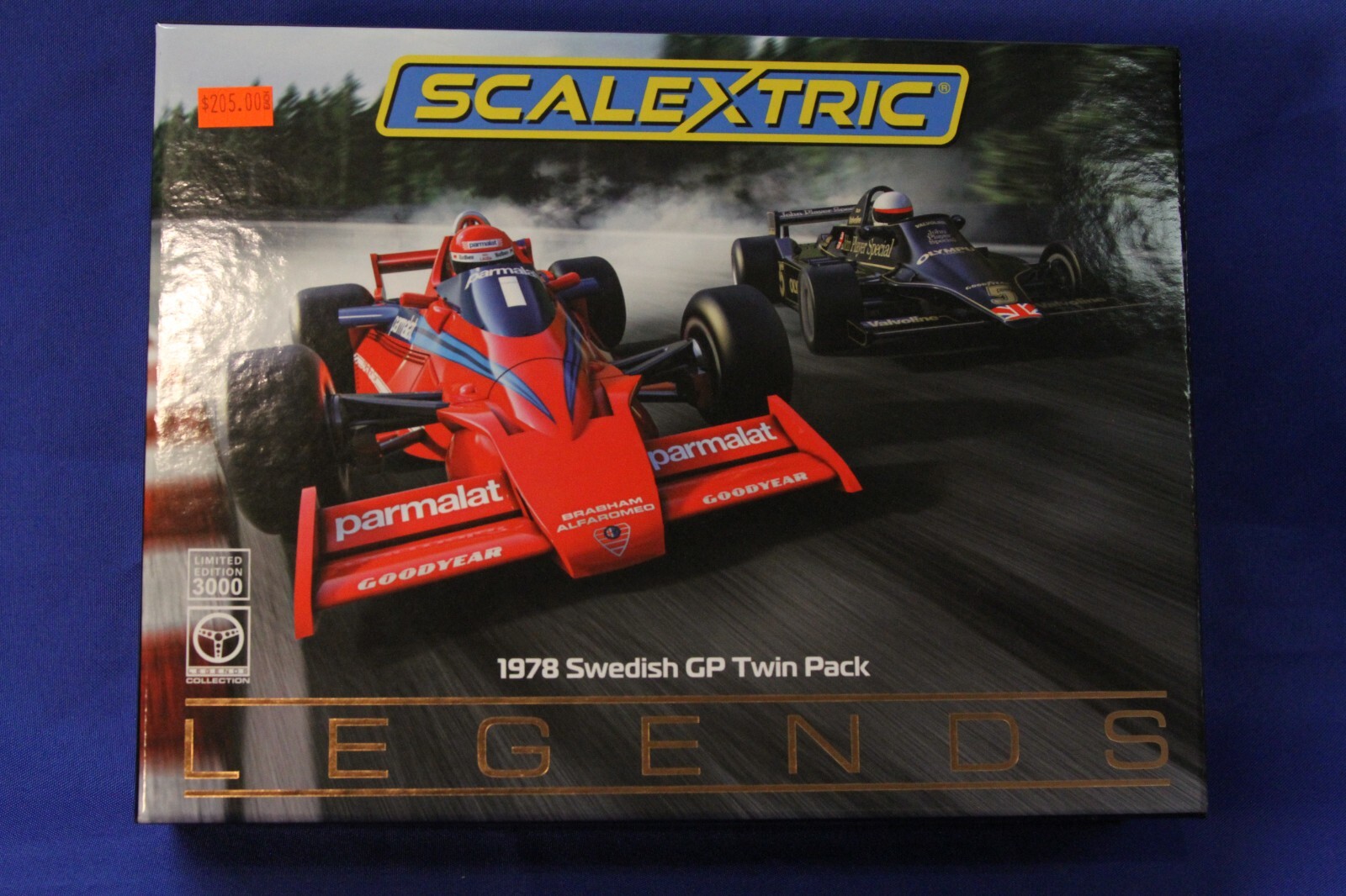 SCALEXTRIC C4392A 1978 F1 LOTUS/BRABHAM SWEDISH GP TWIN PACK BRAND 1/32 ...