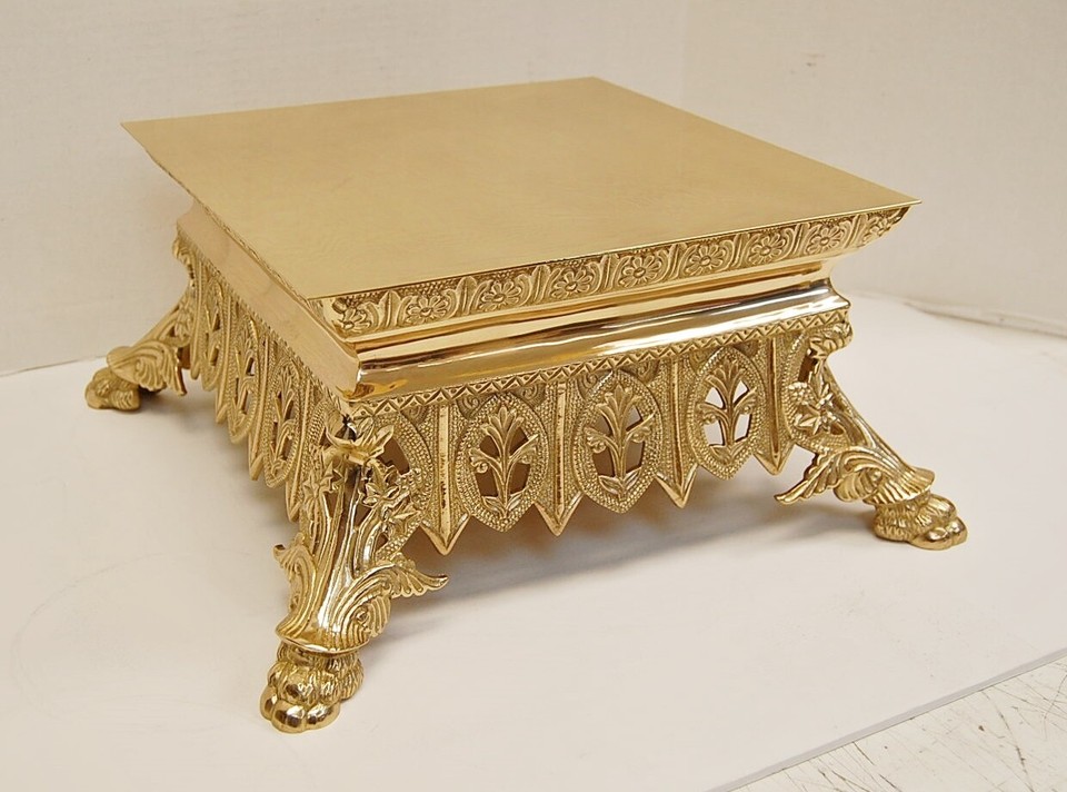 Traditional Brass Tabor for your Monstrance, Missal Stand, Tabor #157 ...