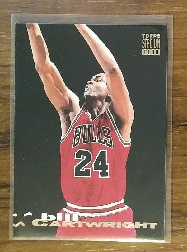 BILL CARTWRIGHT 1993-94 Topps Stadium Club Basketball Card #16 Chicago ...