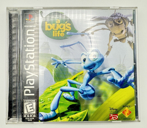 A Bug's Life PS1 (Sony PlayStation 1, 1998) Video Game Complete w ...