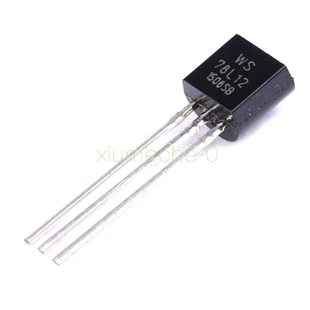 100PCS NEW WS78L12 78L12 TO-92 12V 100mA Voltage Regulator IC NEW | eBay