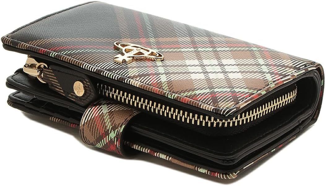 Vivienne Westwood DERBY ZIP CARD WALLET 51080028U S001K D101 Vivienne Westwood DERBY ZIP CARD WALLET 51080028U S001K D101