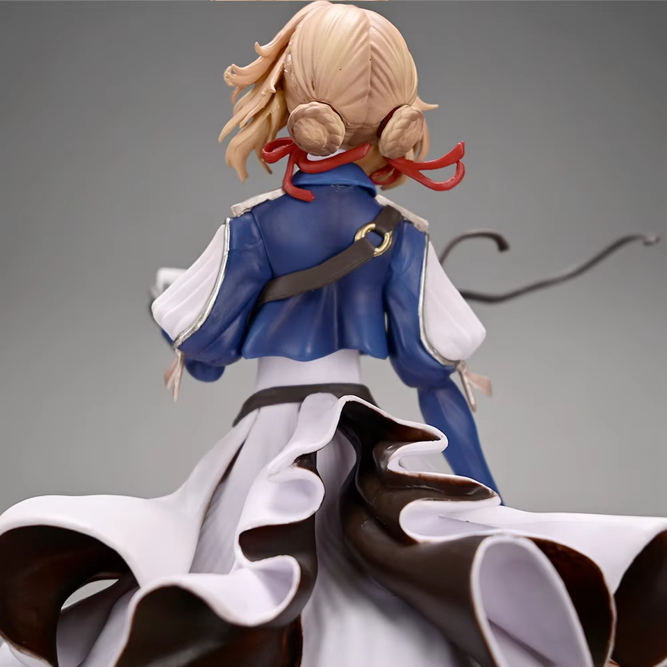 25CM VIOLET EVERGARDEN Acrylic GK Pretty girl figure PVC Action Anime ...