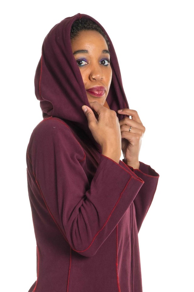 Psy Trance Clothing, Hippy Jacket, Pixie Goth Boho Cloak Jacket XXL ...