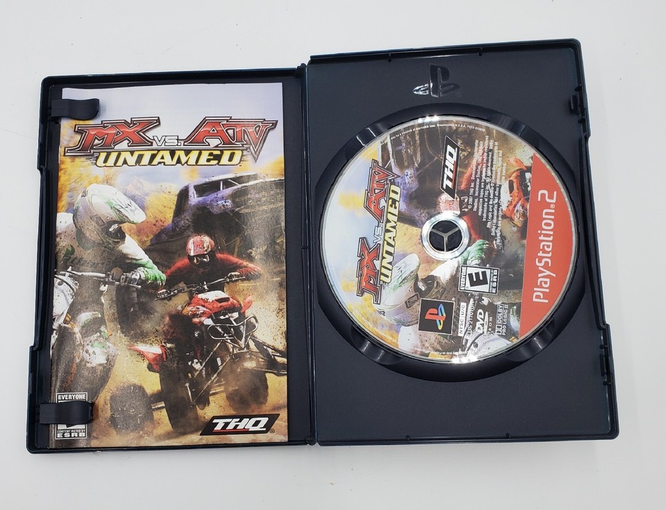 PS2 MX vs. ATV Untamed (Sony PlayStation 2, 2007) Complete 752919461235 ...