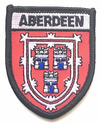 Aberdeen Scotland Embroidered Patch (AO62A) | eBay UK