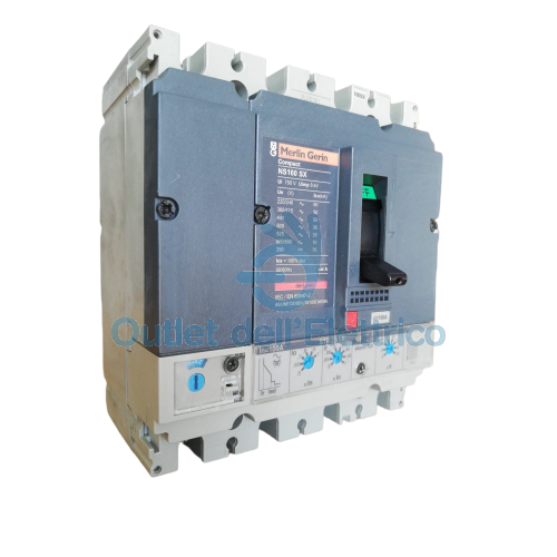 Merlin Gerin Ns160sx Circuit Breaker 4P 100A 50KA Str22Se (Used) | eBay