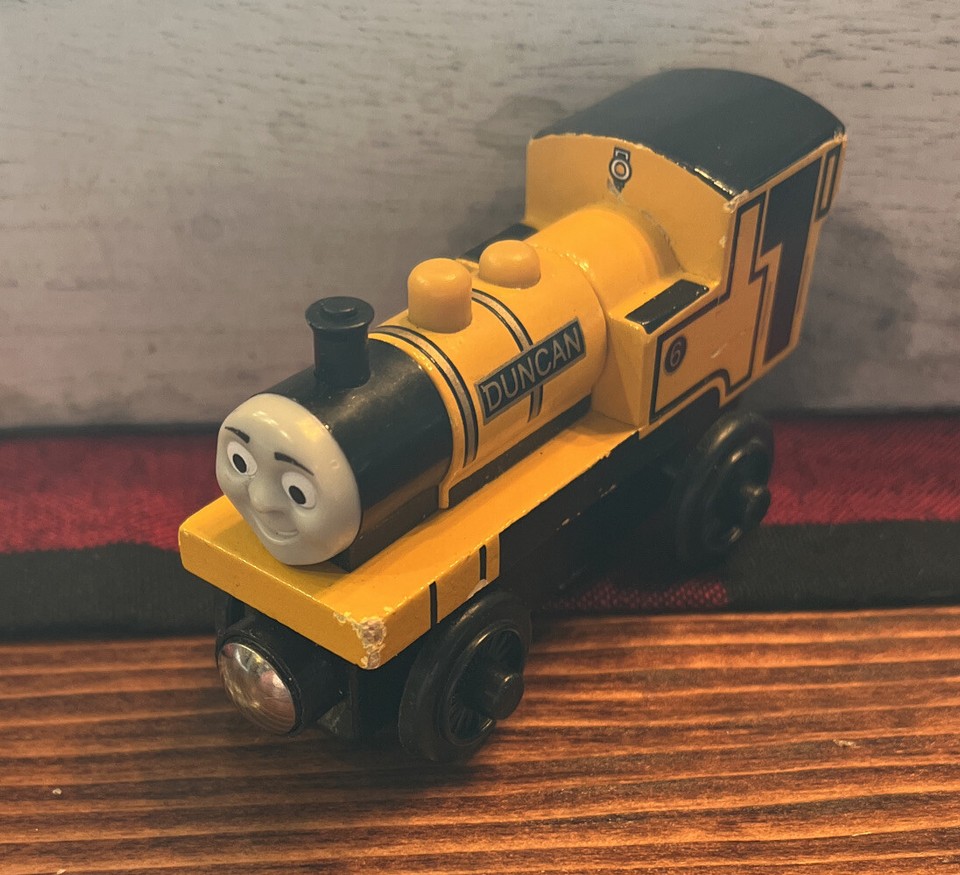 Thomas & Friends Wooden Railway DUNCAN Train Engine Car | eBay