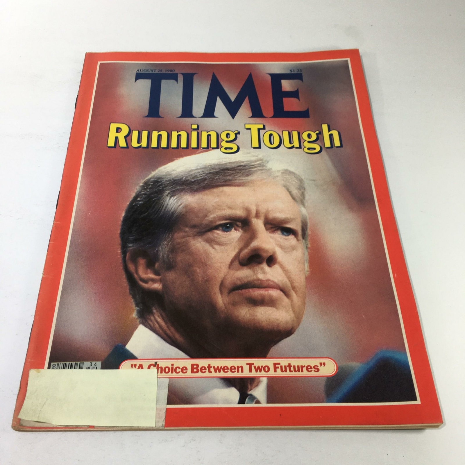 Time Magazine: August 25 1980 - Running Tough: Jimmy Carter on Cover | eBay