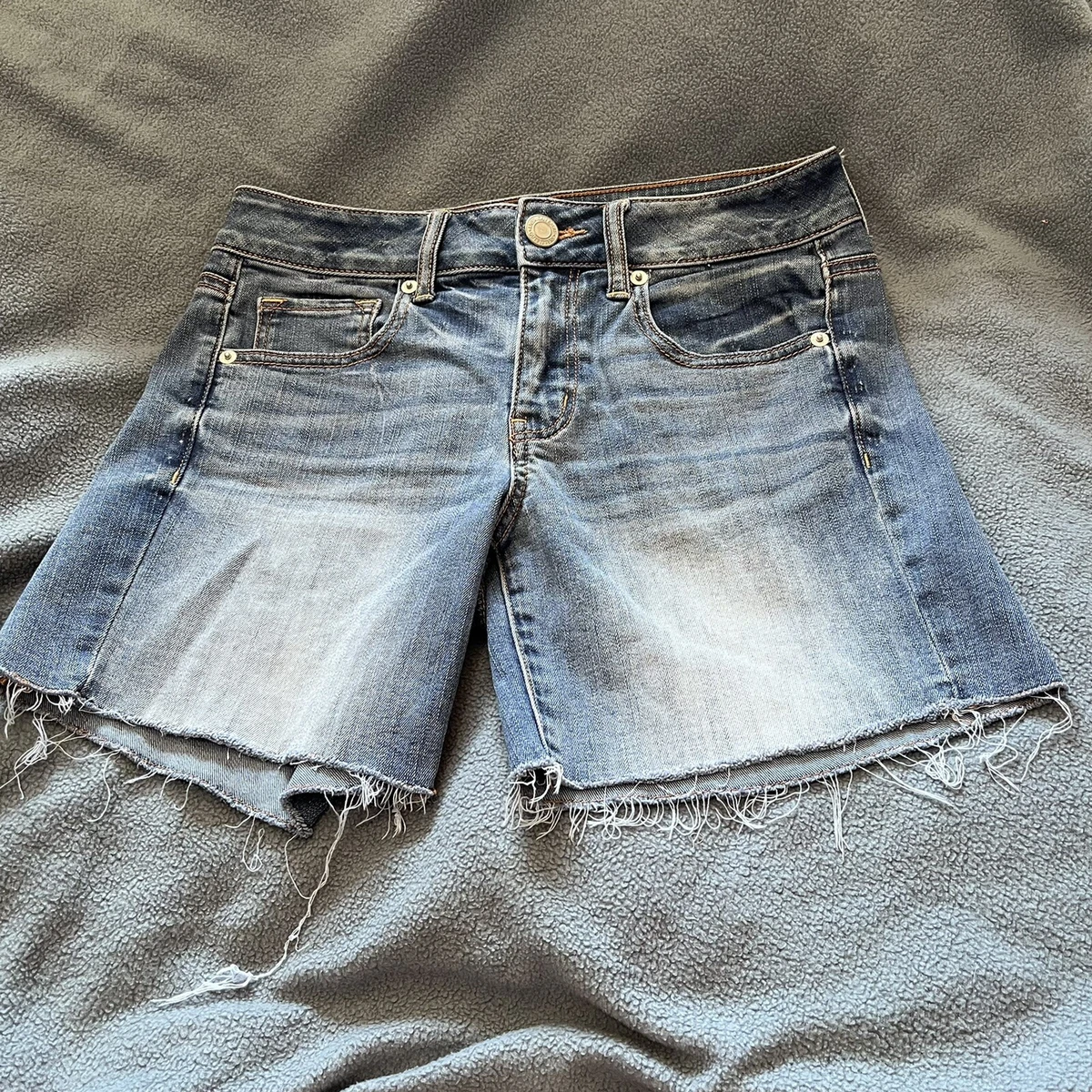 American Eagle Jean Shorts Back