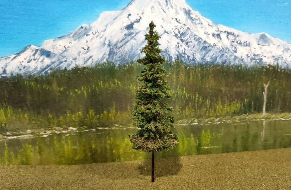 MOOSE CREEK TREES - Fir / Pine Trees (6" x 10 Trees) Model Trees - HO N ...