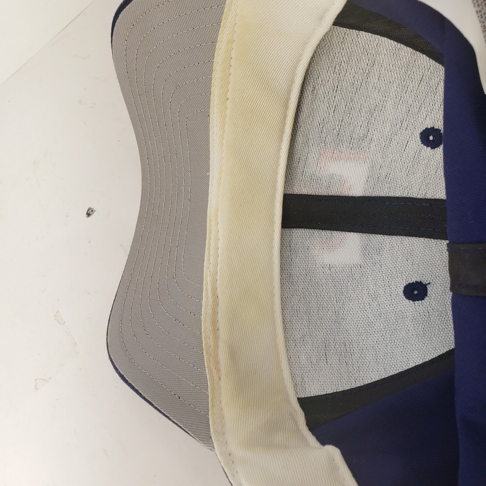 Vintage Texas Rangers Hat Cap Snap Back Blue Base Ball Plain Logo Y2K ...