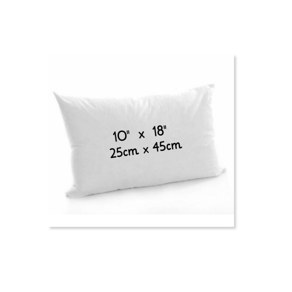 Oblong Cushion Pad Rectangular Shape Hollowfiber Cushions Inserts ...