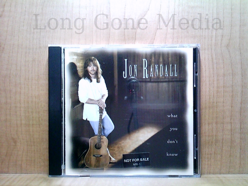 What You Don't Know by Jon Randall (CD, Promo, 1995, RCA) 78636640723 ...