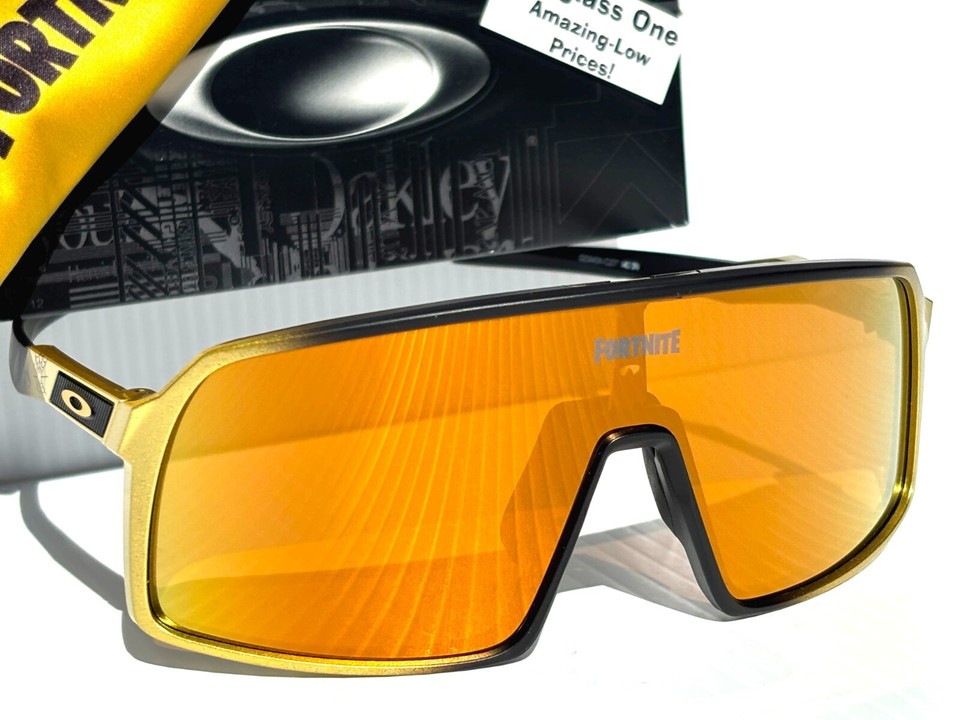 NEW Oakley SUTRO Fortnite Midas Gold PRIZM 24K Gold Mirror Lens Sunglass 9406-C2 | eBay