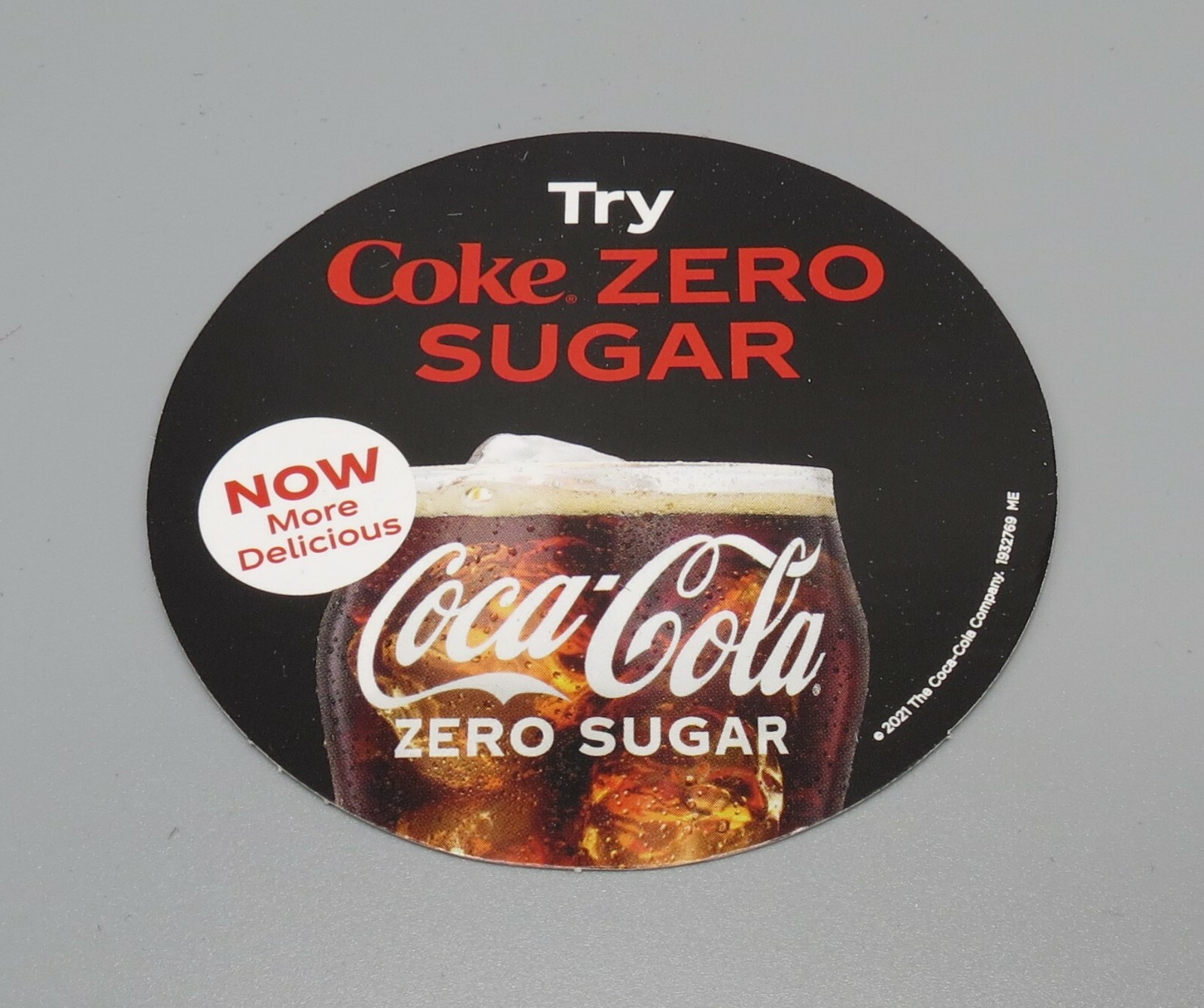Try Coca-Cola Zero Sugar pack of 120 round coasters, doublesided, USA ...