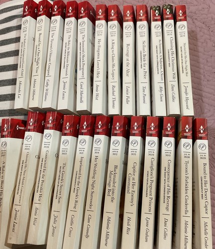 Lot Of 24 Harlequin Presents Paperback Romance Novels, 2018 | eBay