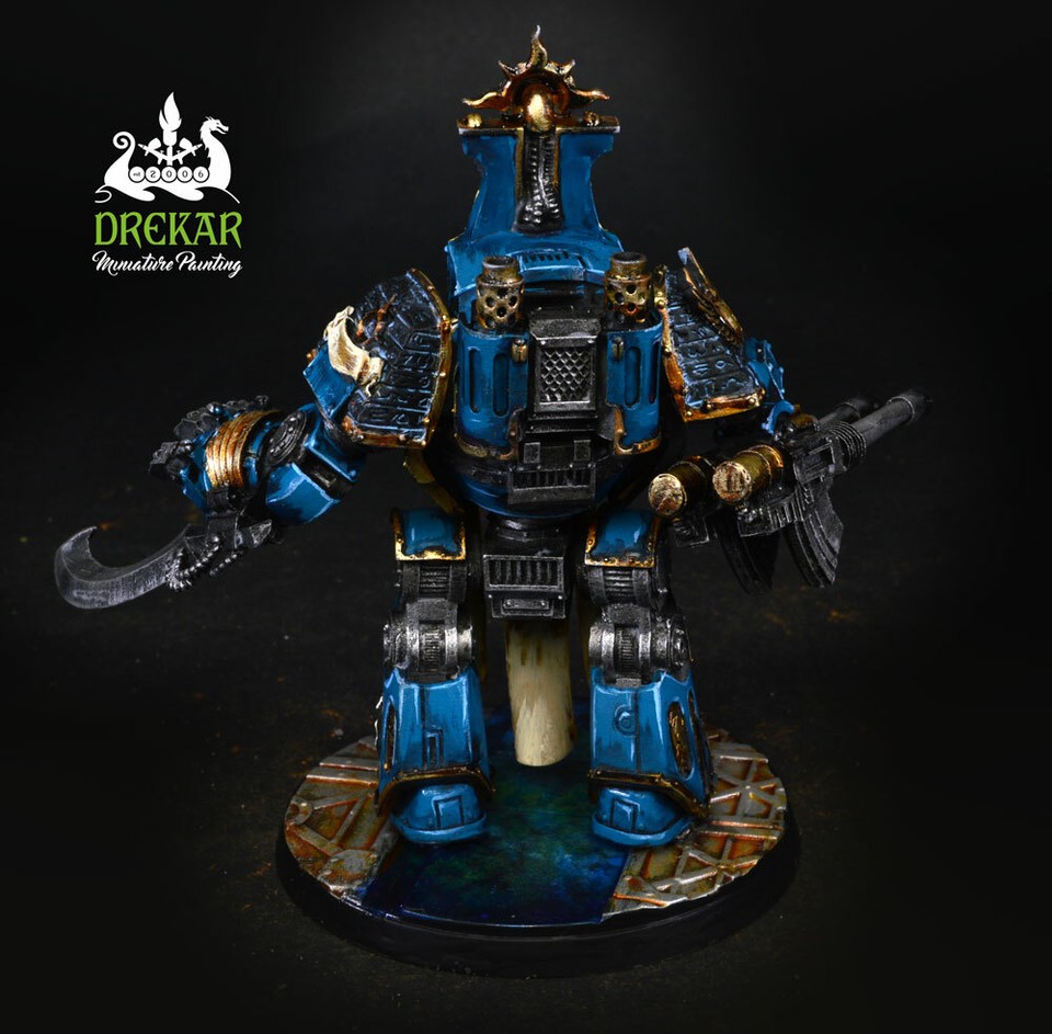 Osiron Dreadnought Thousand Sons forgeworld ** COMMISSION ** painting ...