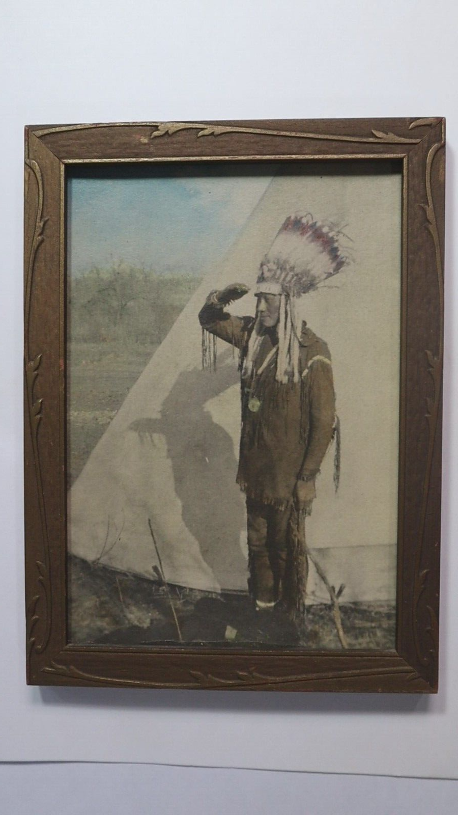 Cantonment Oklahoma Store Help Medicine Crazy Indian Frame 6X8 Color 6 ...