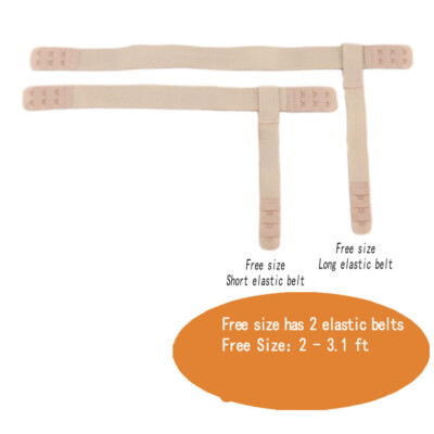 2pcs Beige Straps Elastic Belt for T-back Silicone G-string Gaff Panty ...