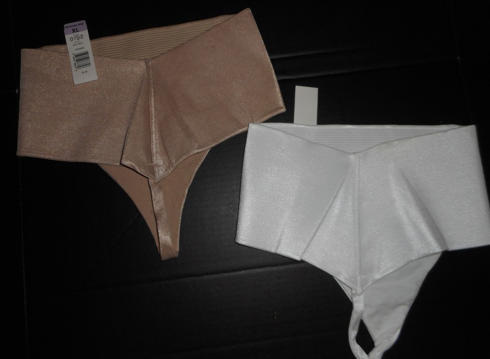 NWT Hanes Her Way Body Creations Shaper Sculpting Thong Sz XX (see ...