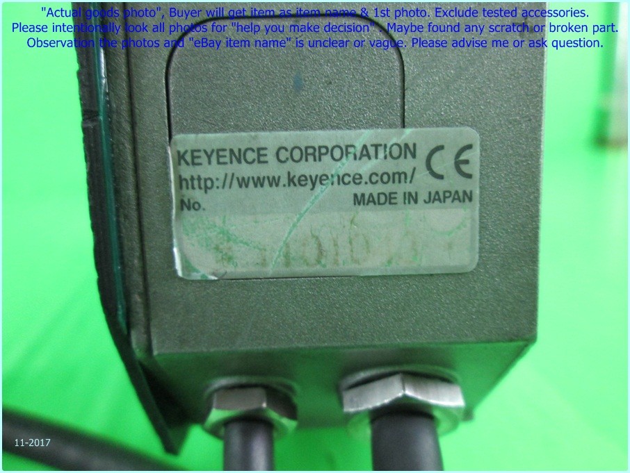 KEYENCE LS-7030R LS-7030T Sensor Head Digital Micrometer as photo,sn ...
