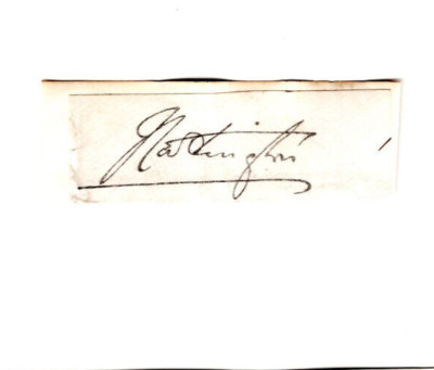 Anthony Henley, 1st Baron Northington Signed Clip 19th Century ...
