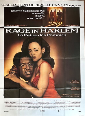 Affiche Cinéma RAGE IN HARLEM 120x160cm Poster / Forest Whitaker ...