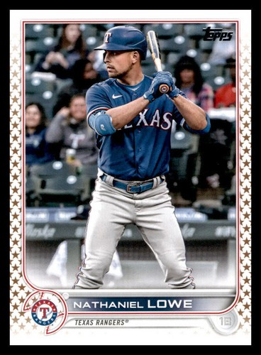 2022 Topps Nathaniel Lowe #551 Texas Rangers GOLD STAR | eBay