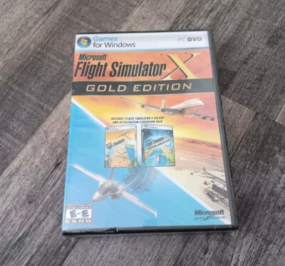 Microsoft Flight Simulator X Gold Edition PC DVD Windows New/Sealed ...