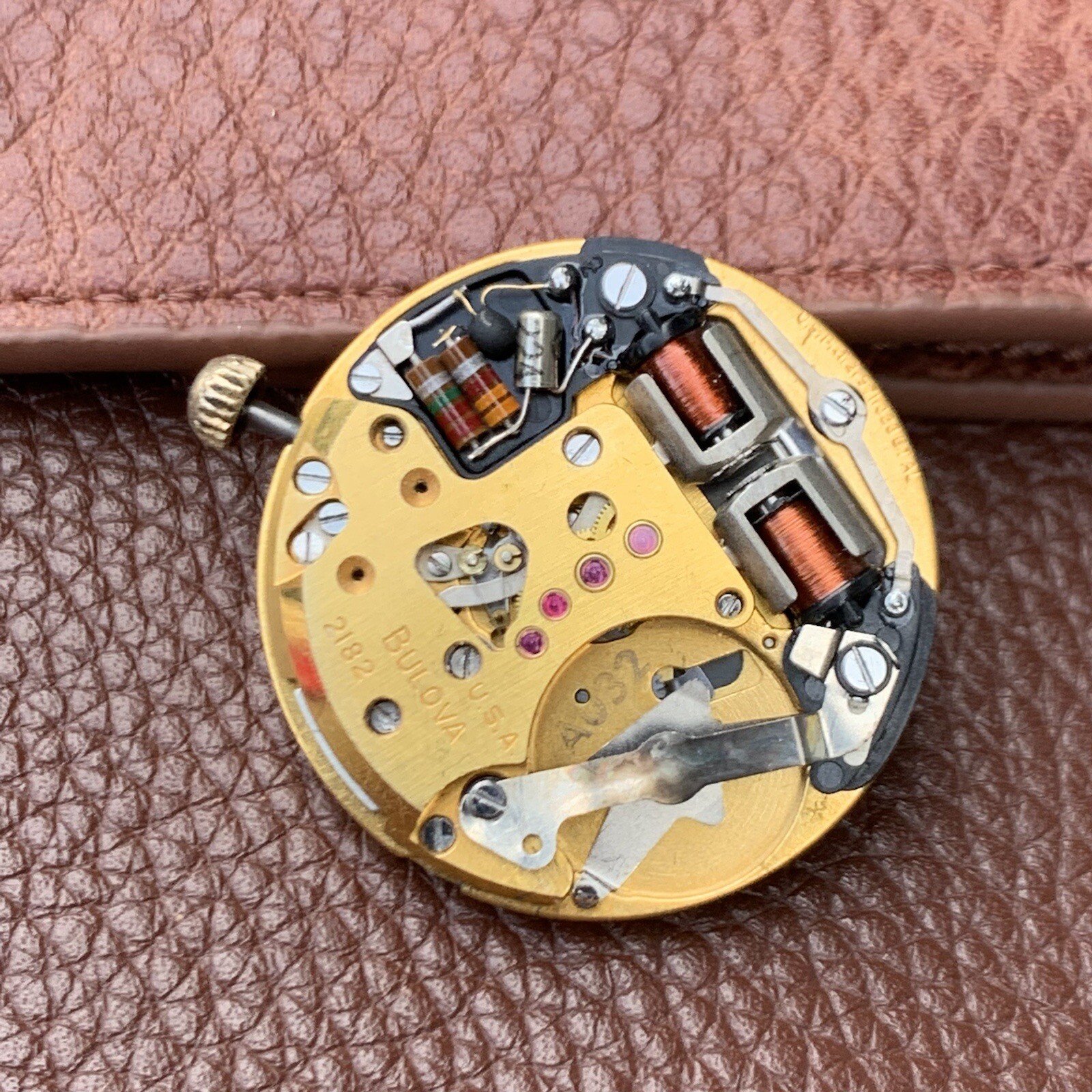 Bulova Complete Movement, Dial, Hands Fits: Accutron Cal. 2182 Parts ...