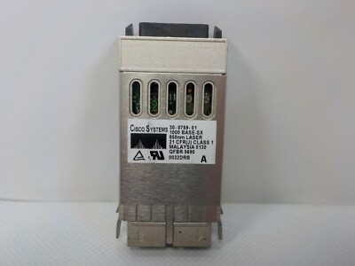 Cisco Systems Fiber Optic Module 30-0759-01 1000Base-SX 850nm Laser | eBay