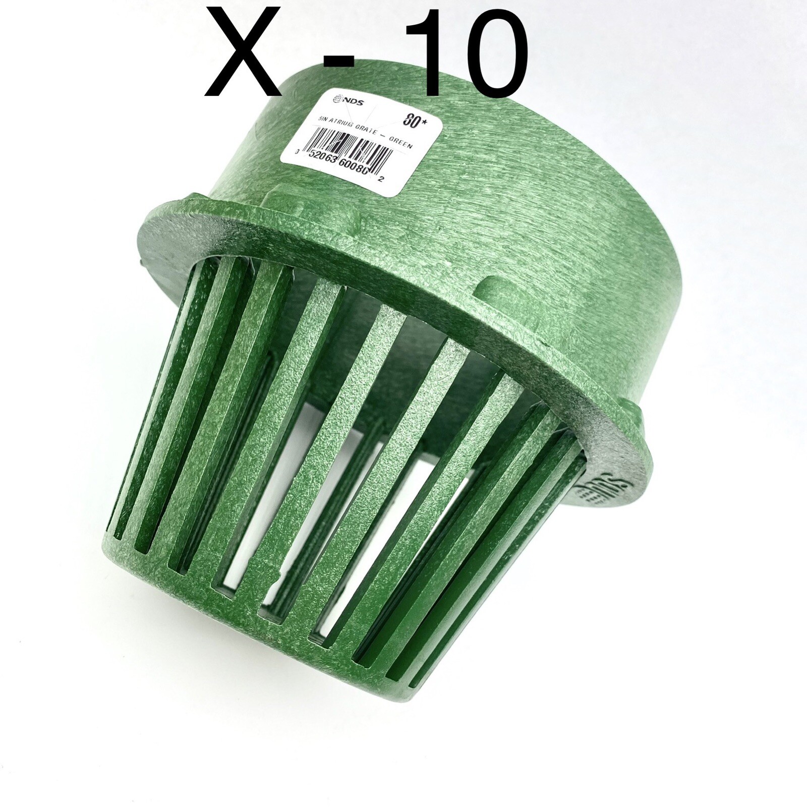 LOT OF 10 NDS GREEN 6" ATRIUM GRATE | eBay