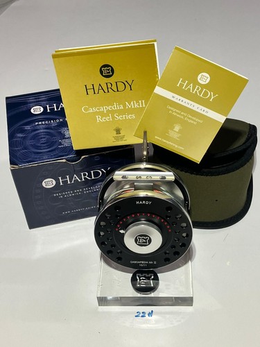 Hardy Cascapedia MK2 10/11 #9/10/11/ Fly Fishing Reel With Rio Running ...