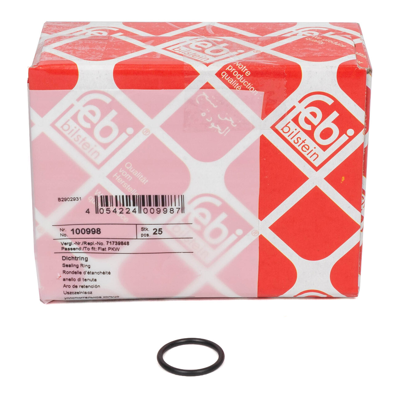 25x ELRING Dichtring Ölablassschraube für ALFA ROMEO FIAT OPEL SAAB ...